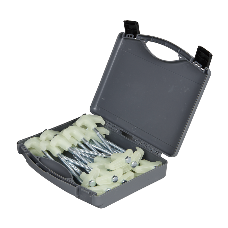 Screw In Tent Peg Set 25 Piece Glow in the dark | OZtrail